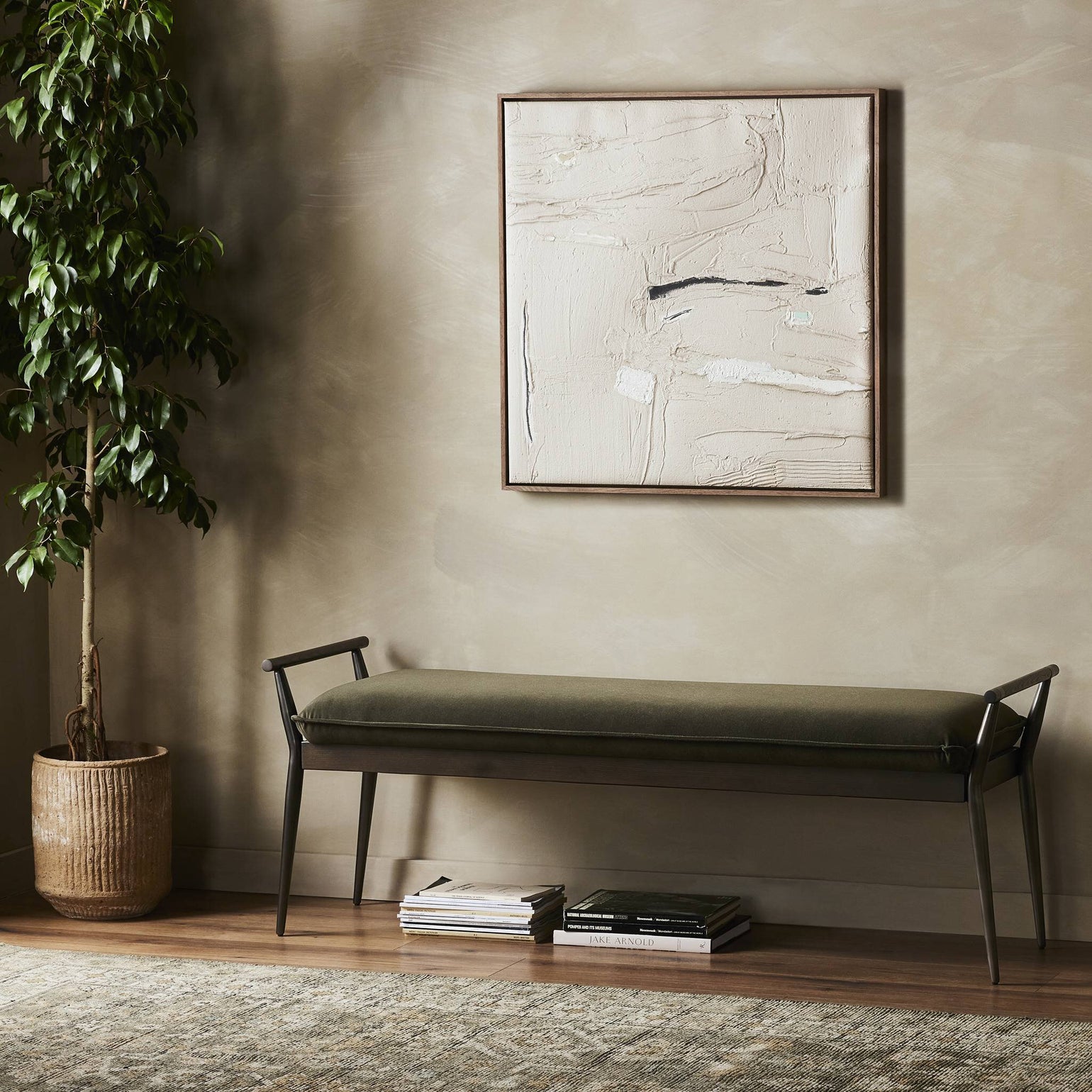 Olette Olive Bench – FOR Living